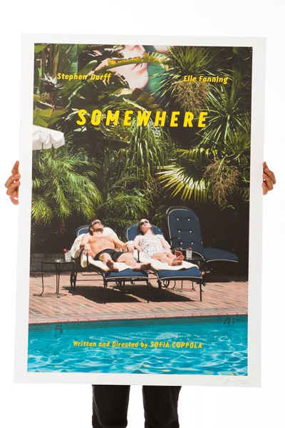 Somewhere movie poster (original) - Fonts In Use
