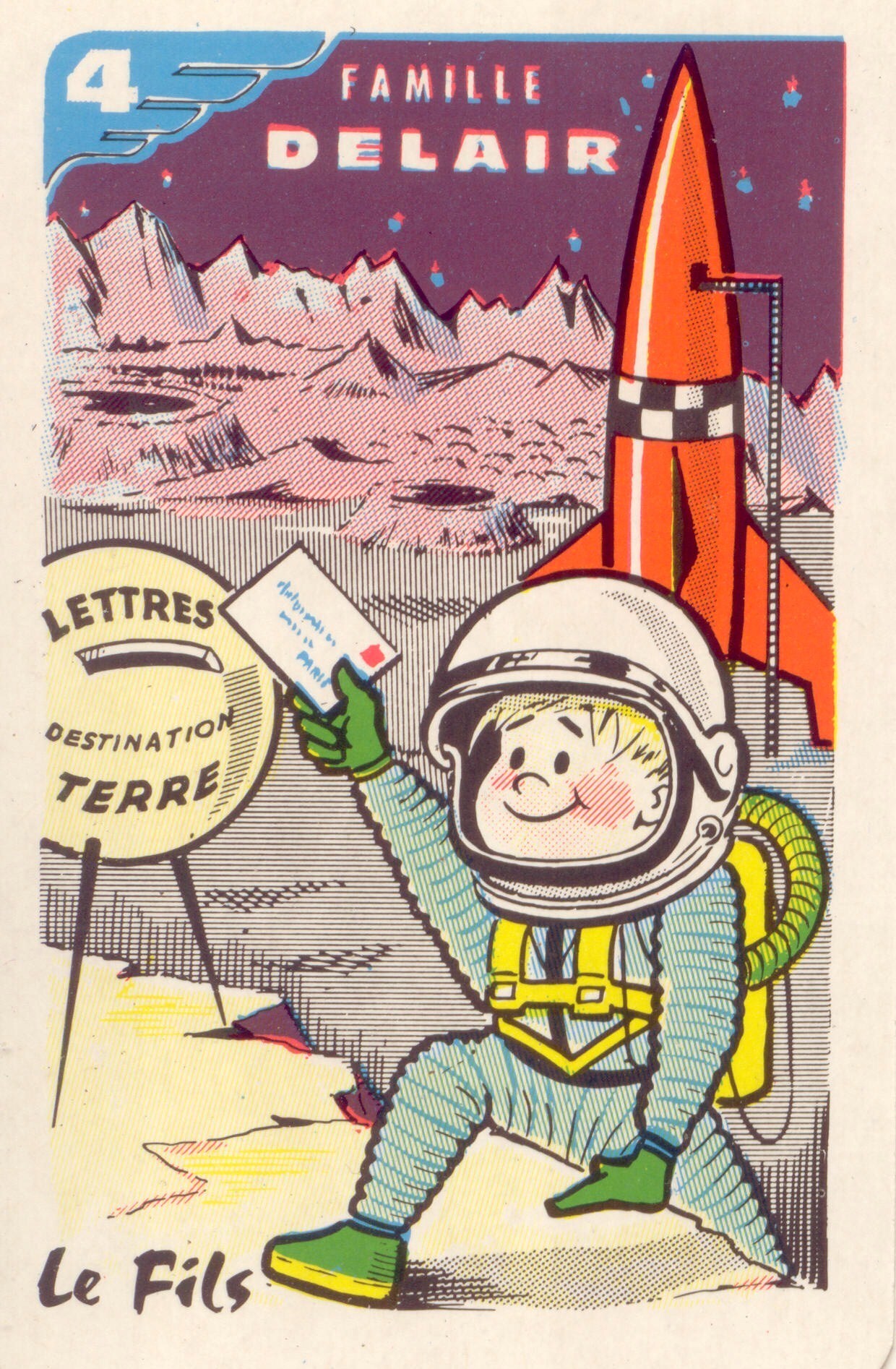 7 familles card game - Fonts In Use