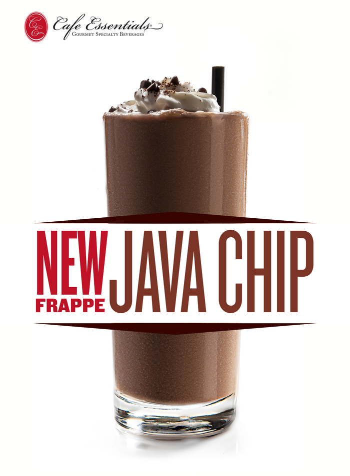 Cafe Essentials New Flavor Launch 2016 - Fonts In Use