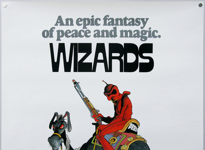 Wizards poster and titles - Fonts In Use