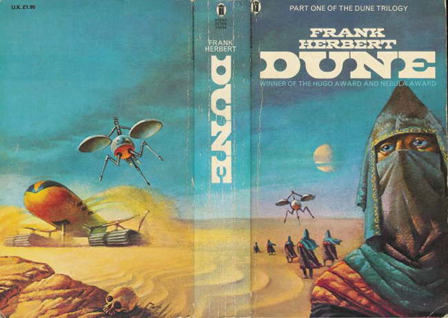 Dune book series, New English Library - Fonts In Use