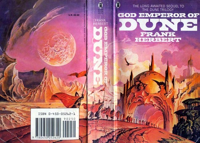 Dune book series, New English Library - Fonts In Use