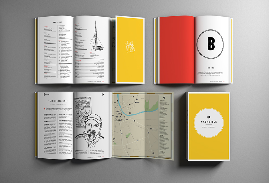 Wildsam Field Guides - Fonts In Use
