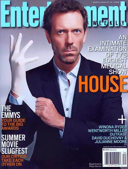 Entertainment Weekly magazine, Aug. 2006 - Fonts In Use