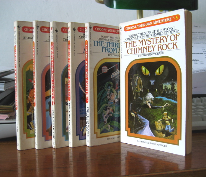 Choose Your Own Adventure book series - Fonts In Use
