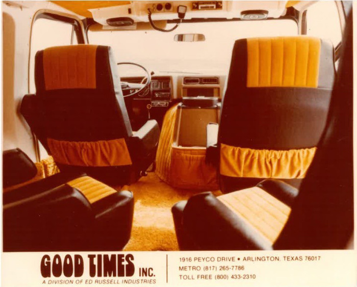 Good Times custom vans - Fonts In Use