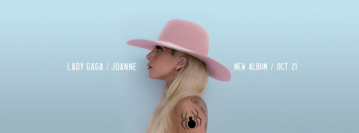 Joanne by Lady Gaga - Fonts In Use