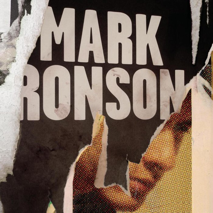 Mark Ronson – Version album art & marketing - Fonts In Use