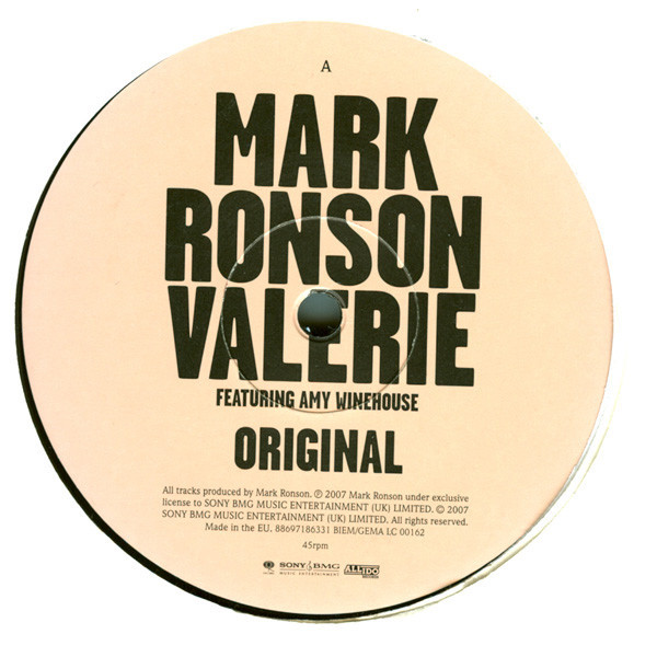 Mark Ronson – Version album art & marketing - Fonts In Use