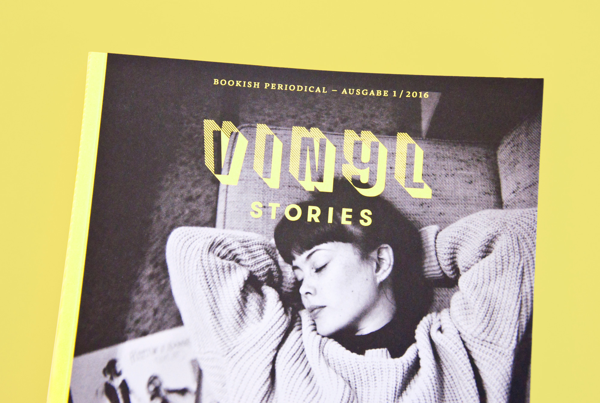 Vinyl Stories magazine - Fonts In Use