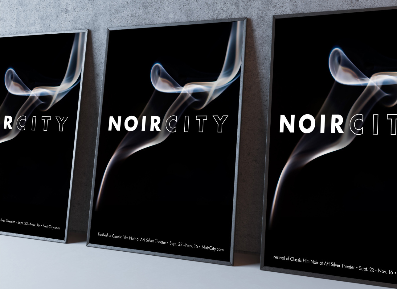 Film Noir festival identity - Fonts In Use