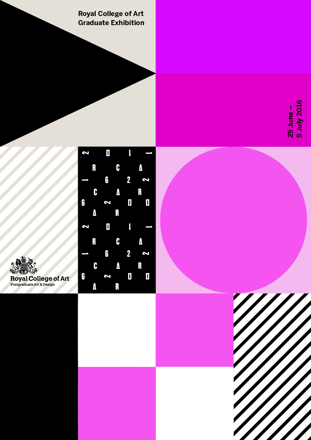 RCA Show Branding 2016 - Fonts In Use