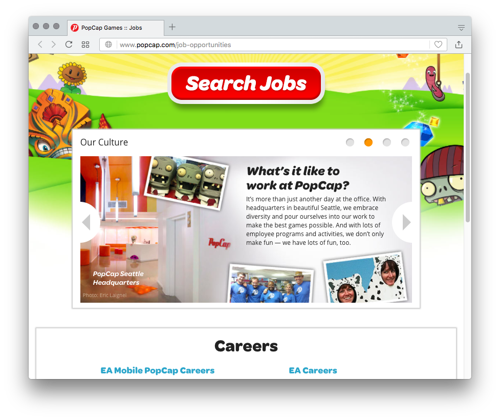 PopCap Games - Fonts In Use