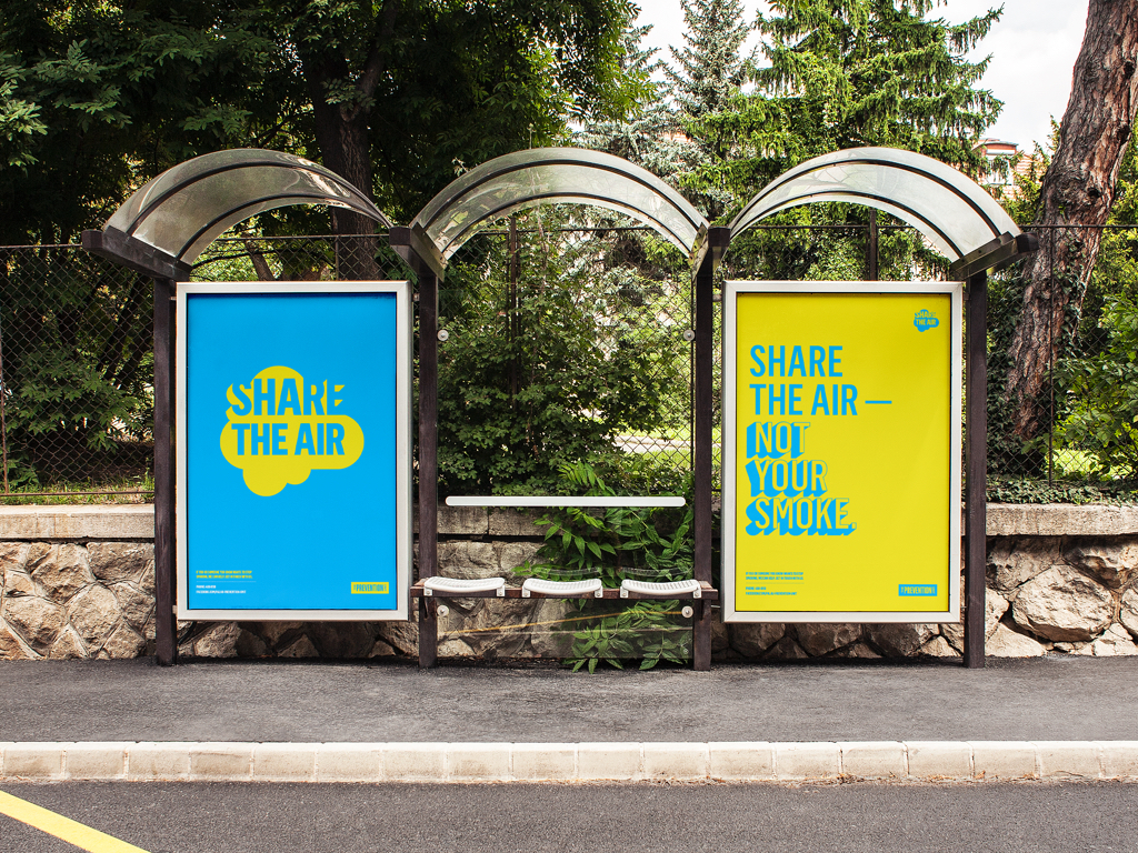 Share the Air - Fonts In Use