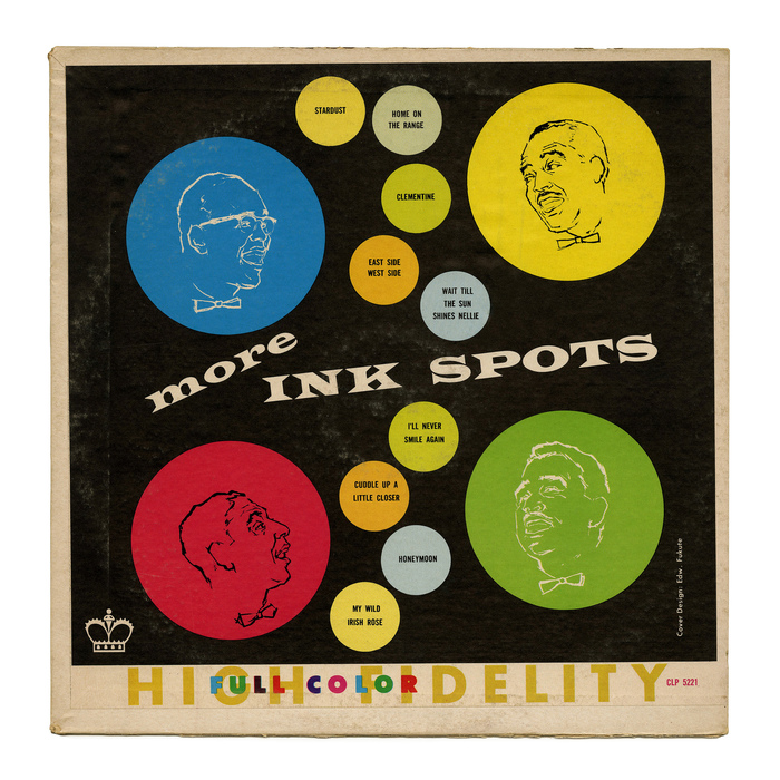 The Ink Spots ‎– More Ink Spots - Fonts In Use