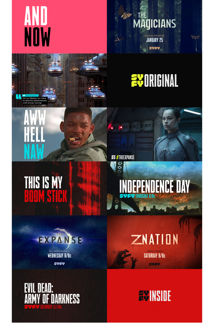 SYFY (2017–) - Fonts In Use