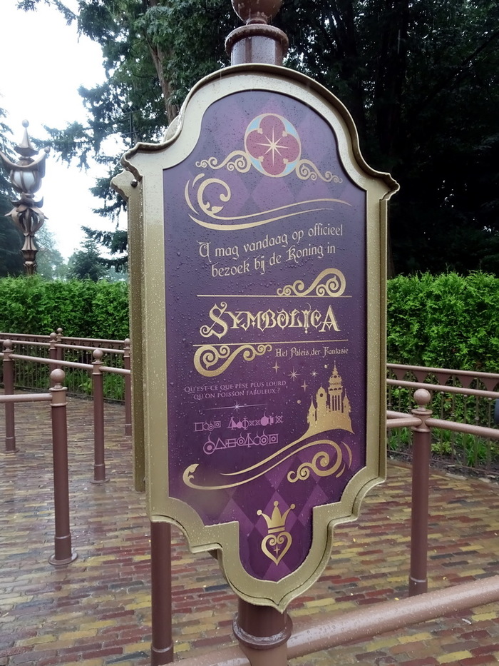 Efteling dark ride “Symbolica” - Fonts In Use