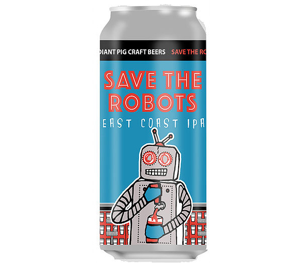 Save The Robots IPA by Radiant Pig Beer - Fonts In Use