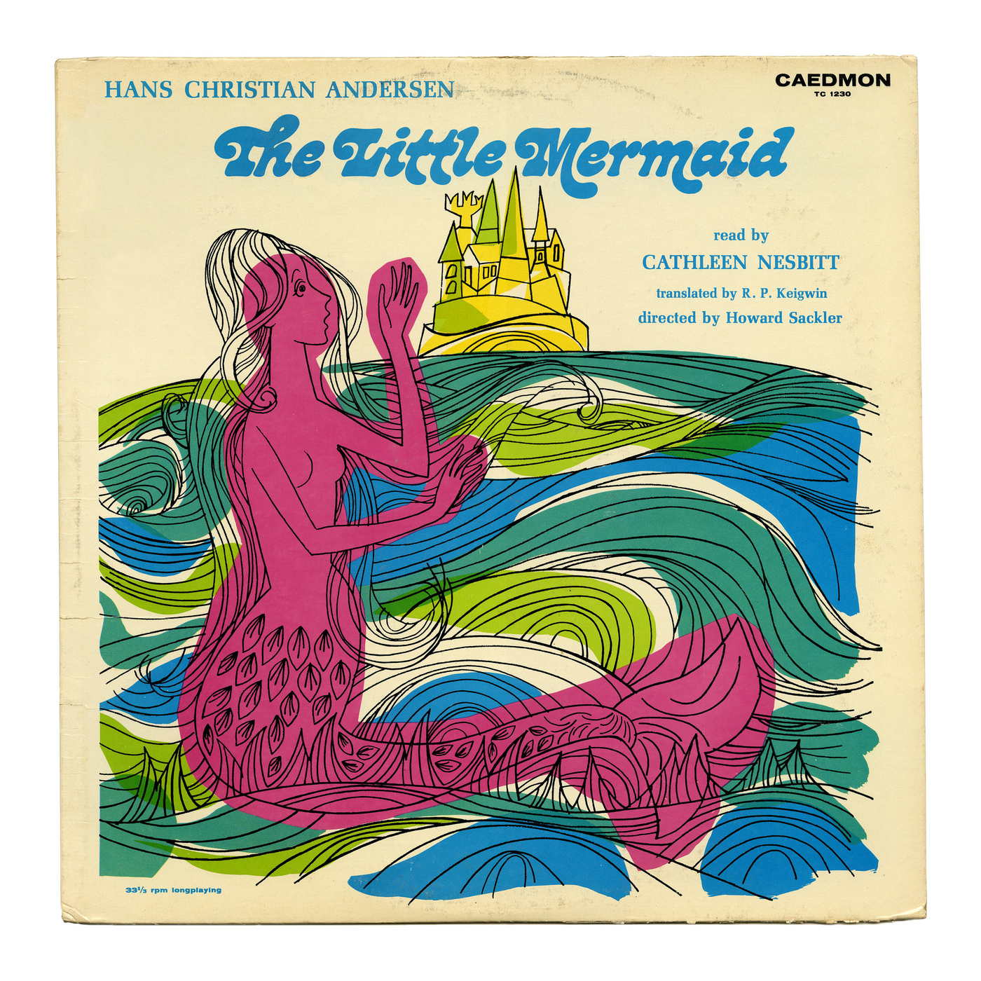 The Little Mermaid album art - Fonts In Use