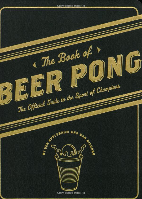“The Book of Beer Pong” and “The Book of Beer Awesomeness” - Fonts In Use