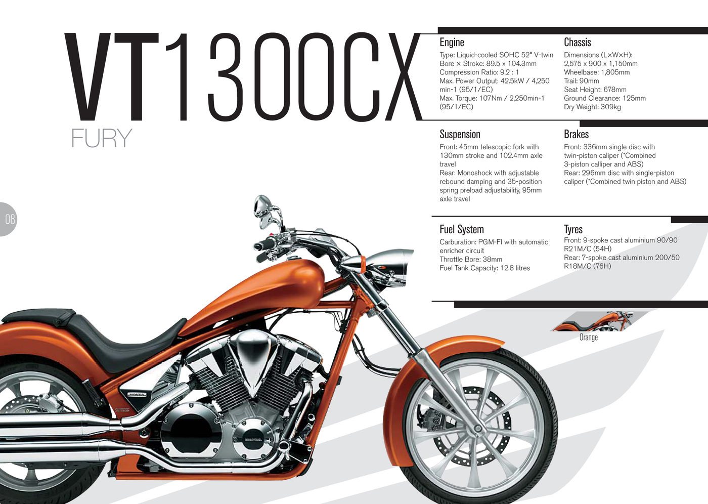 Honda Catalogue - Fonts In Use