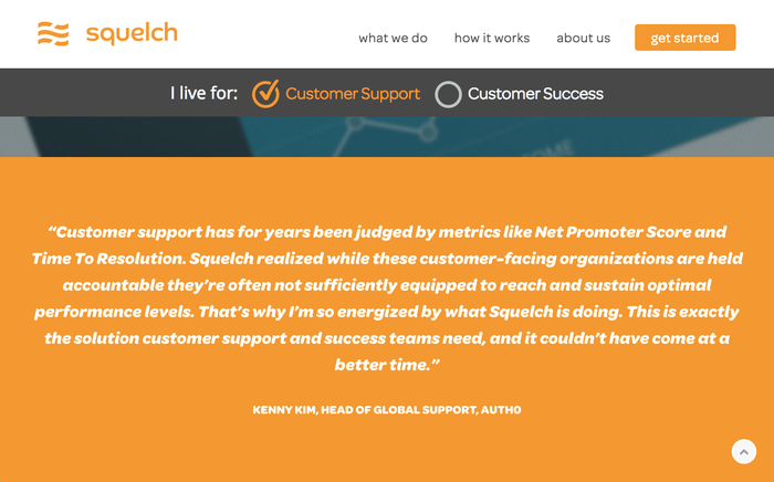 Squelch - Fonts In Use