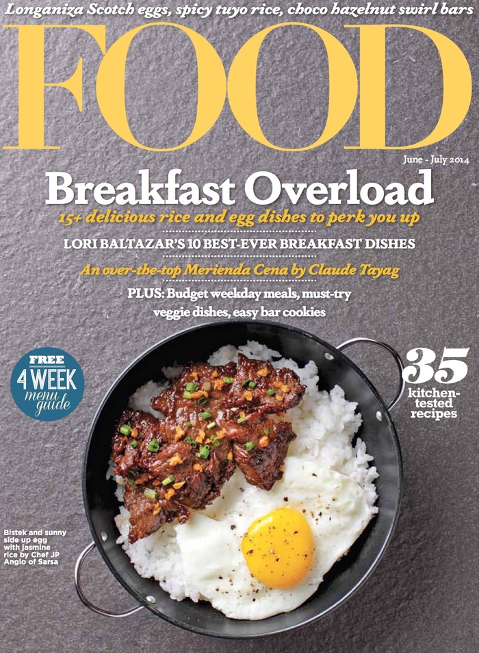 Food magazine - Fonts In Use