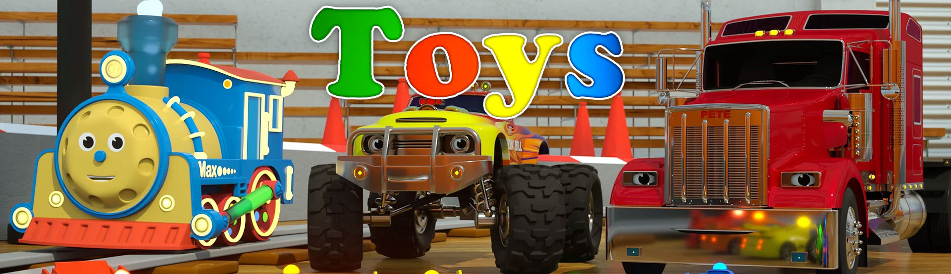 Max the Glow Train (Toys) - Fonts In Use