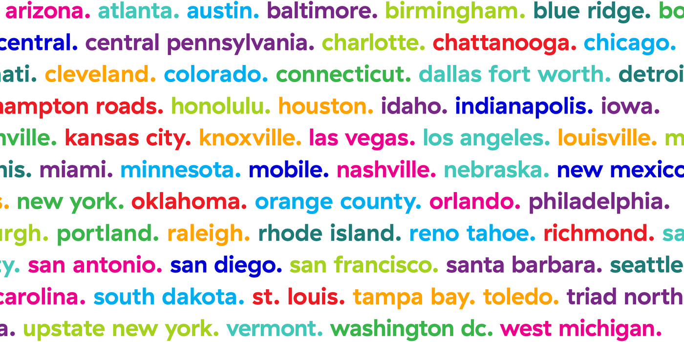 AIGA identity (2015) - Fonts In Use