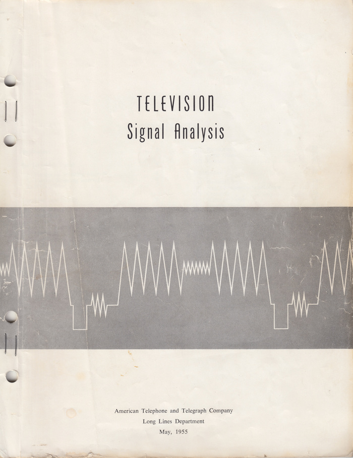 Television Signal Analysis - Fonts In Use