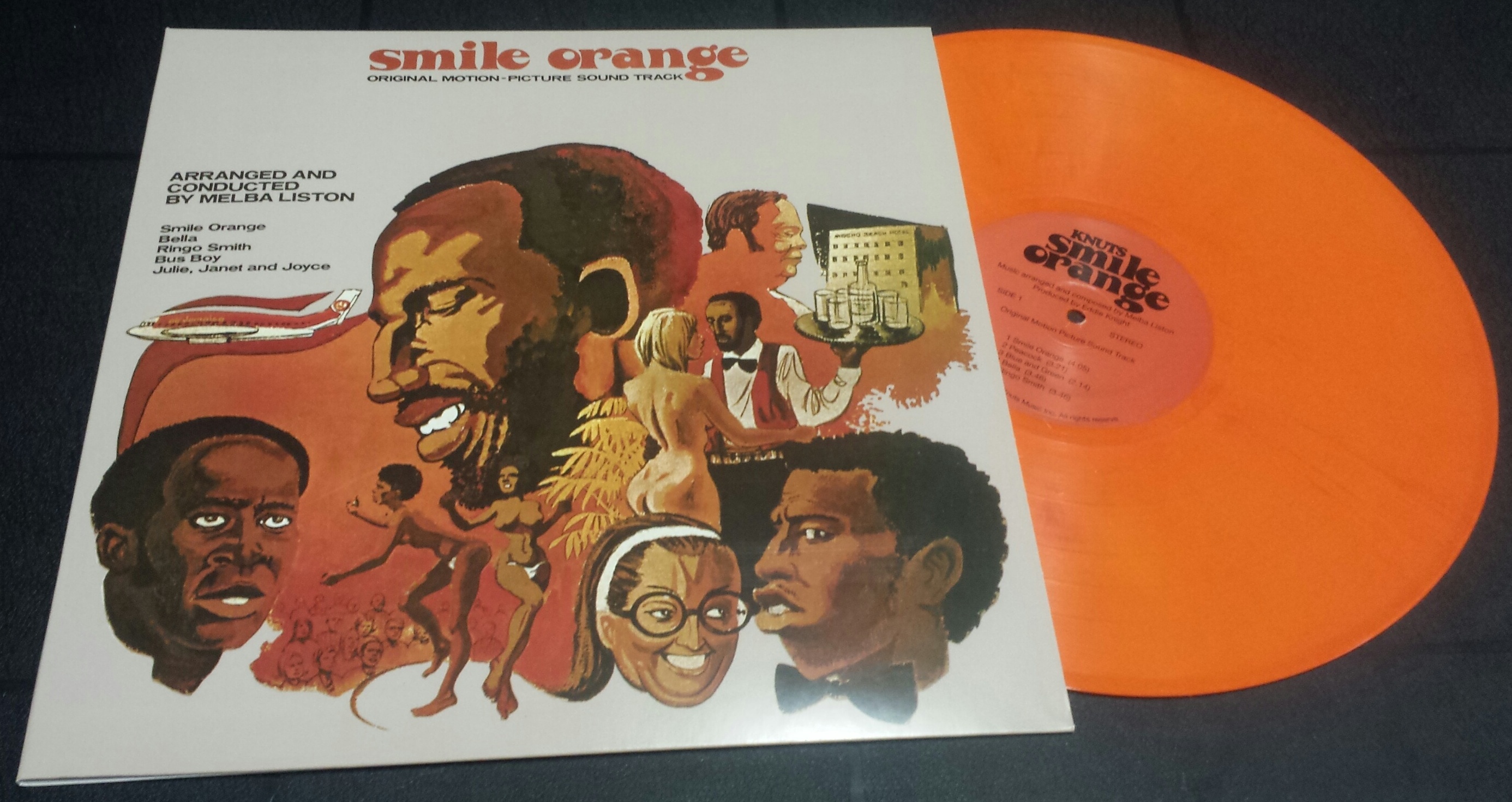 Smile Orange movie poster, titles, album art - Fonts In Use