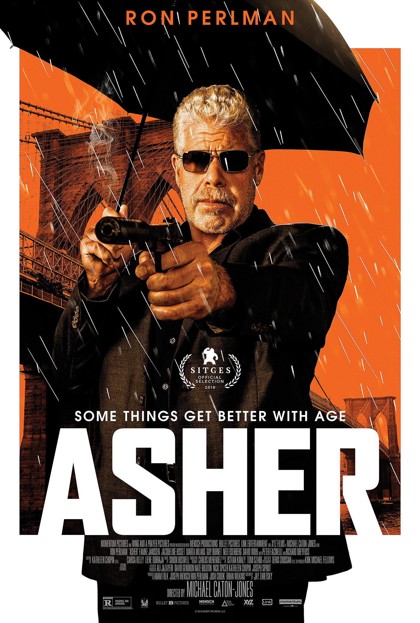 Asher movie poster - Fonts In Use