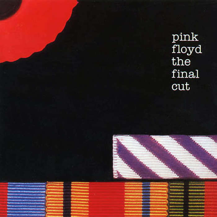 Pink Floyd – The Final Cut album art - Fonts In Use
