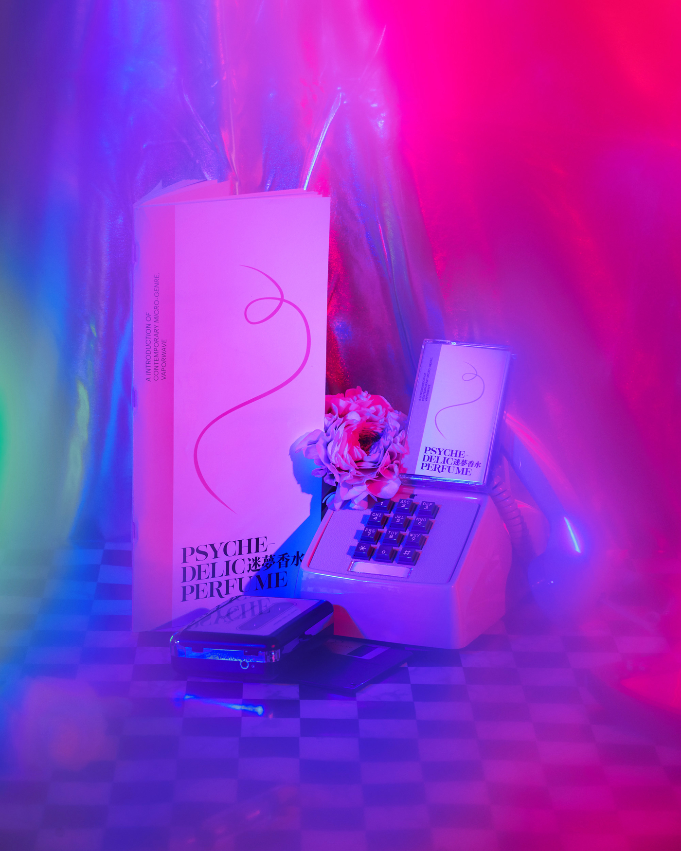 Psychedelic Perfume (fictional) - Fonts In Use