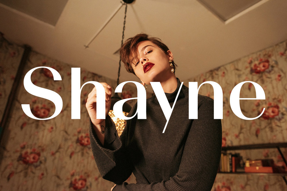 Shayne - Fonts In Use