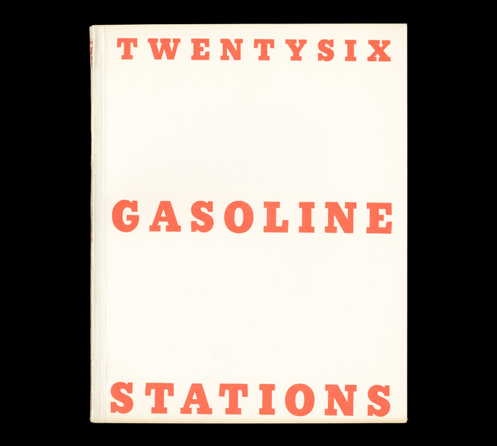 Twentysix Gasoline Stations by Ed Ruscha - Fonts In Use
