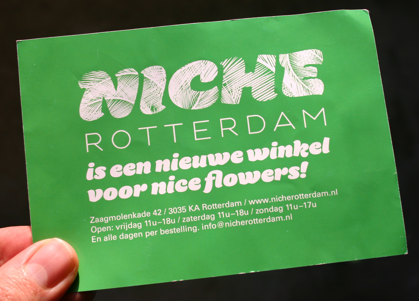 Niche Rotterdam - Fonts In Use