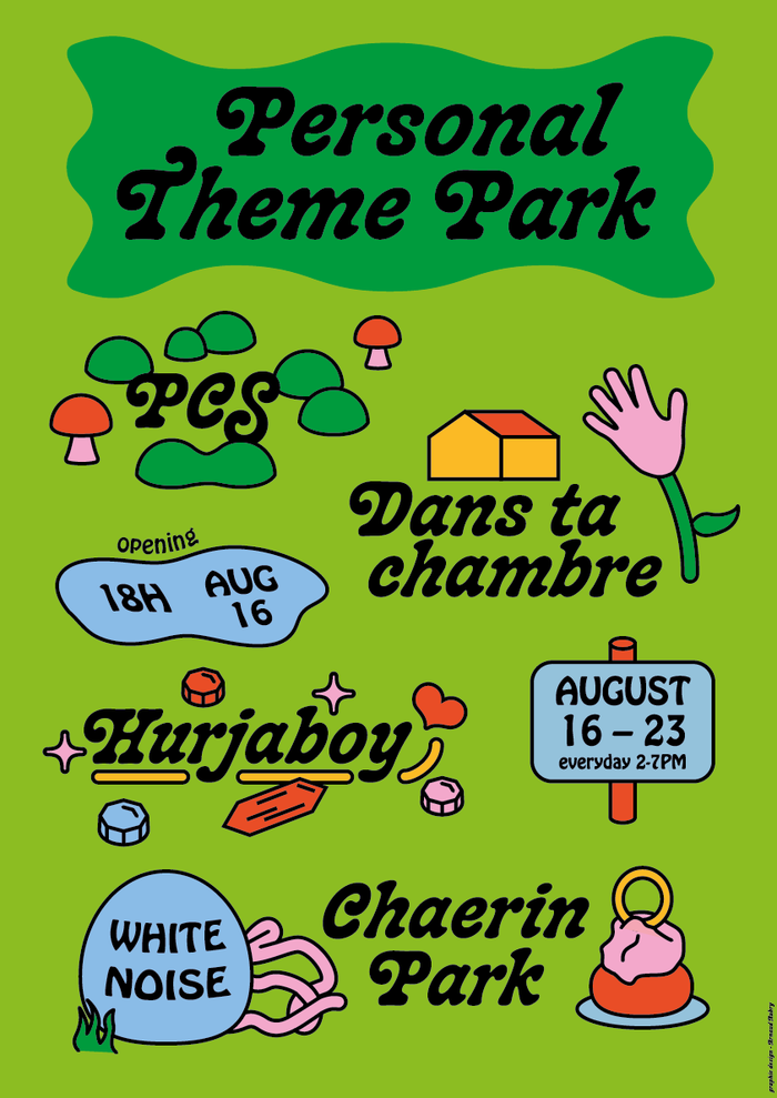 Personal Theme Park - Fonts In Use