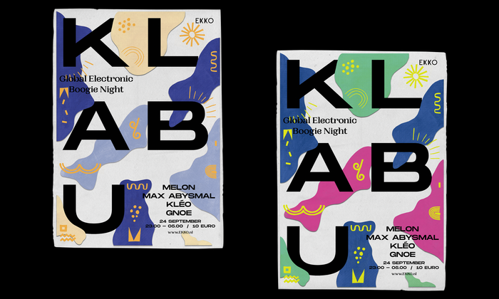 Klabu identity - Fonts In Use