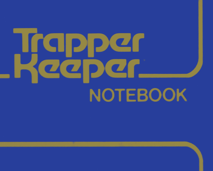 Trapper Keeper - Fonts In Use