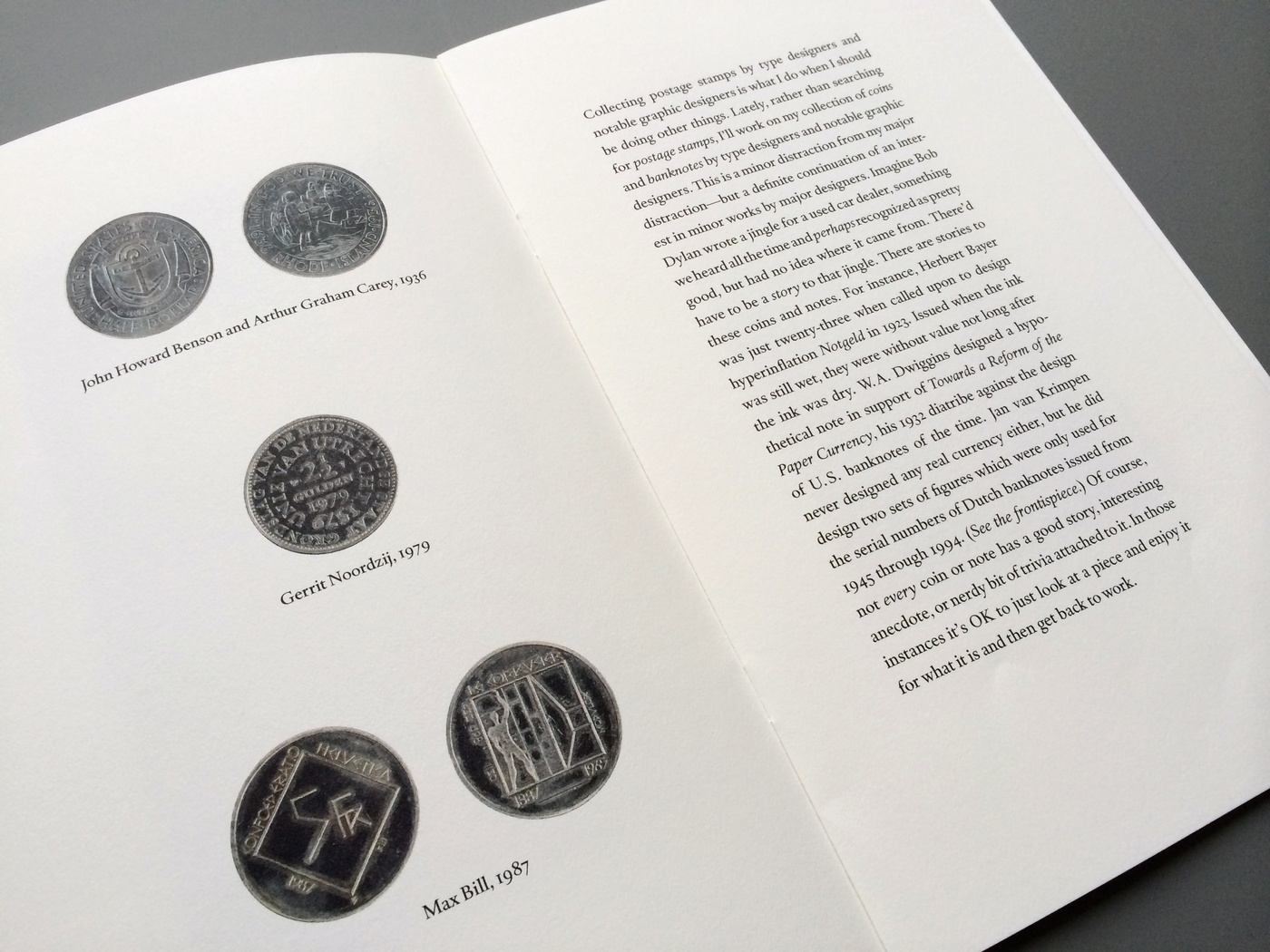 Design Notes - Fonts In Use