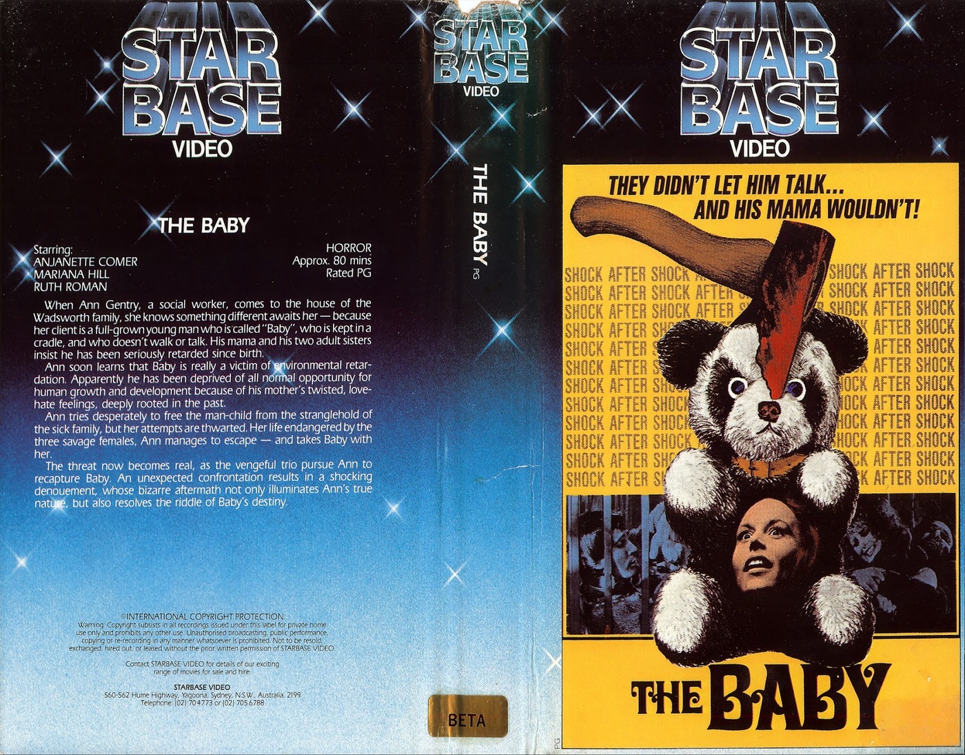 The Baby movie poster - Fonts In Use