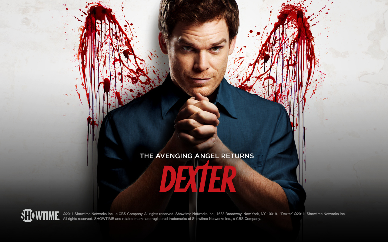 Dexter logo and titles - Fonts In Use