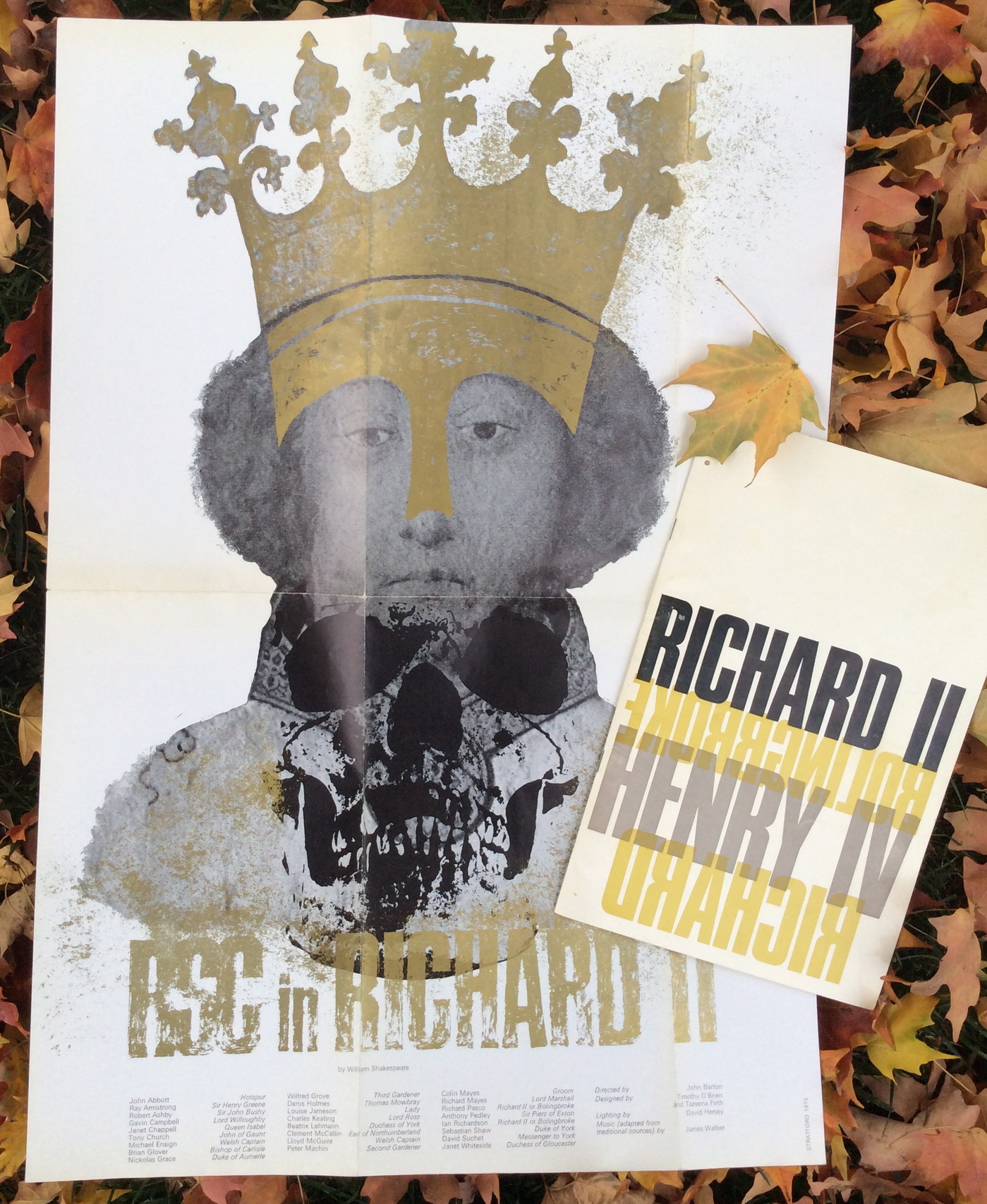 Royal Shakespeare Company programme - Fonts In Use