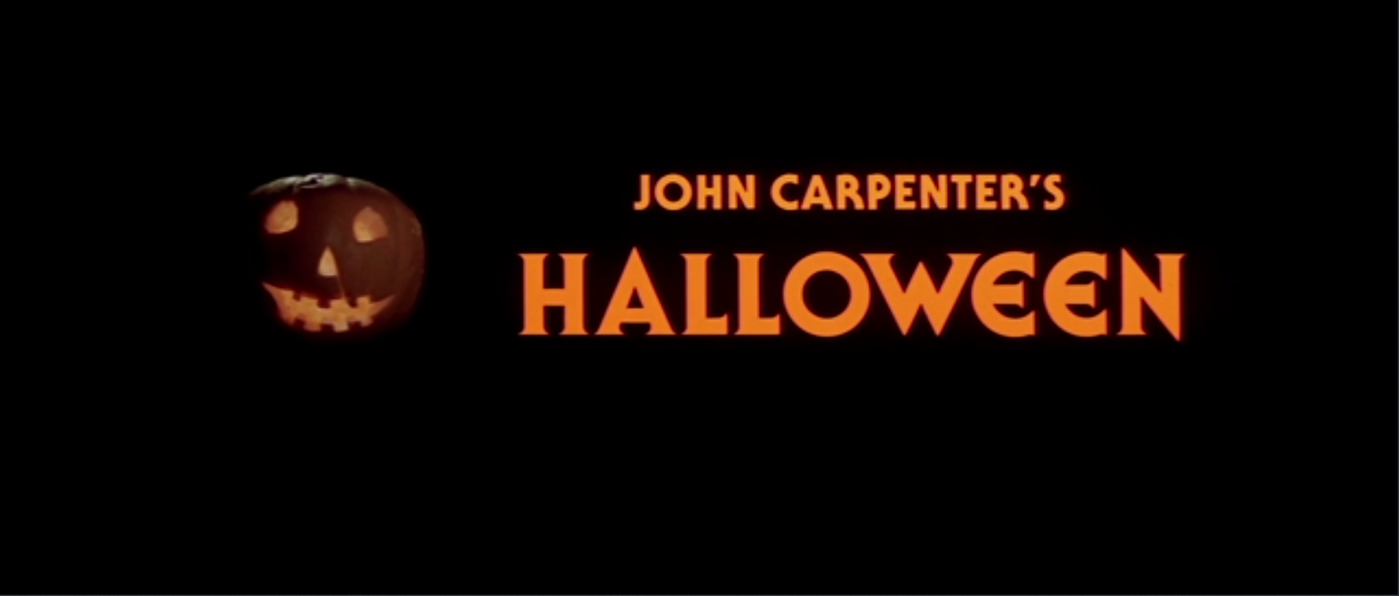 Halloween film titles and marketing - Fonts In Use