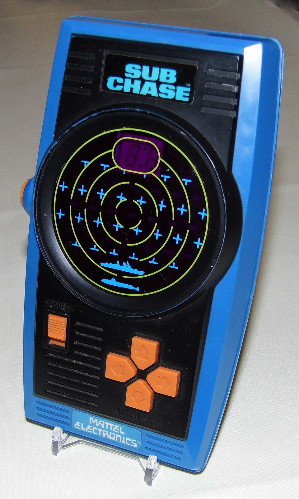 Mattel Electronics Portable Electronic Games - Fonts In Use