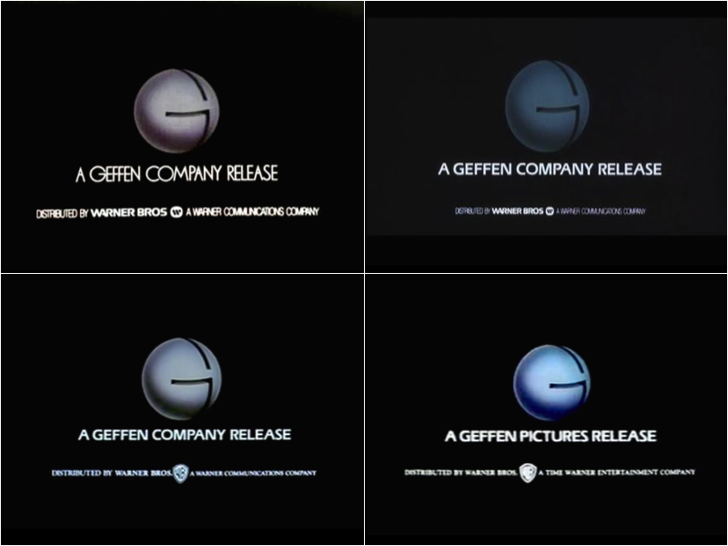 Geffen Records, Geffen Pictures logos - Fonts In Use