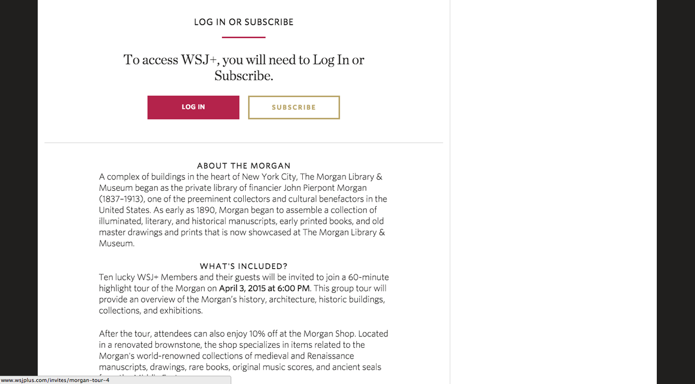 The Wall Street Journal Online - Fonts In Use