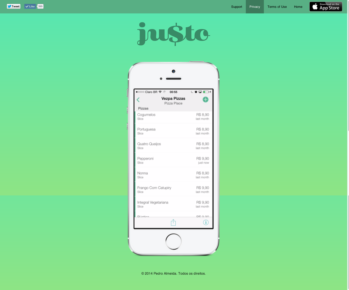 Ju$to app logo - Fonts In Use