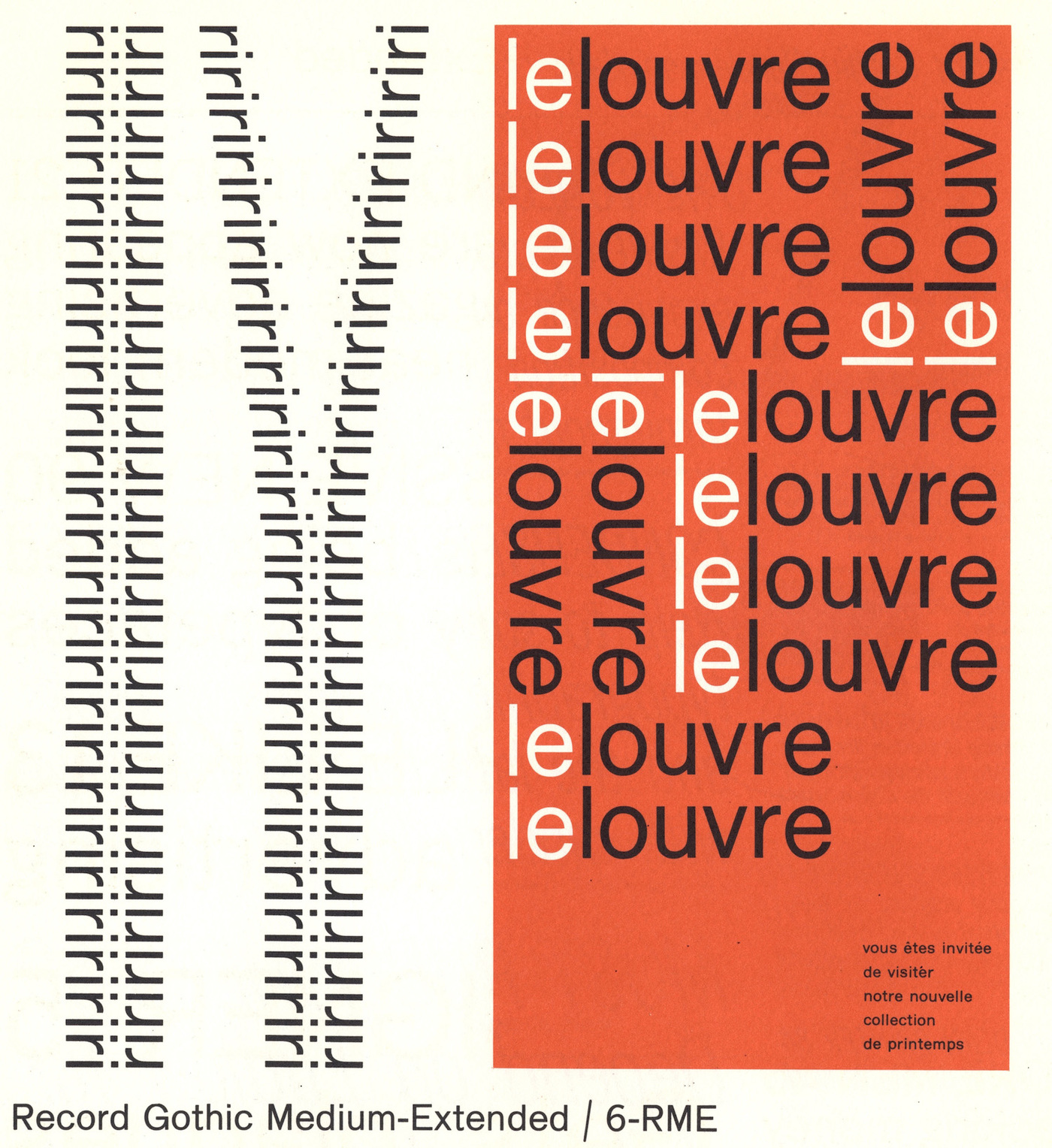 Record Gothic fictional in-use samples - Fonts In Use